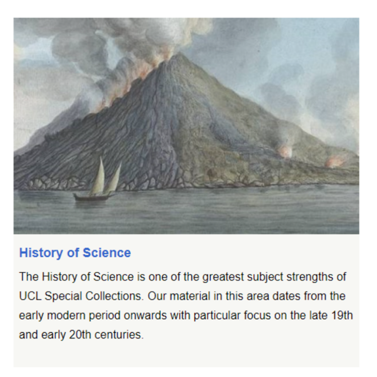 The History of Science in UCL Library Special Collections - History ...