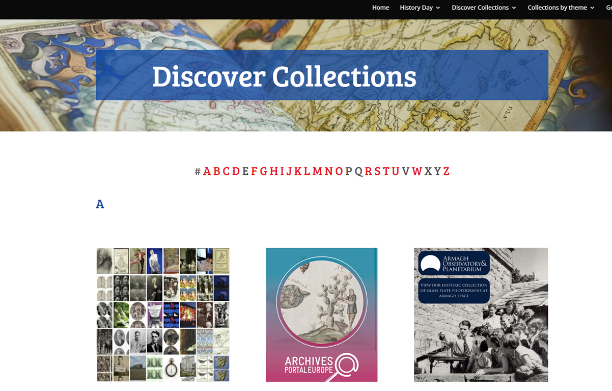 A Sneak Peek at Discover Collections 2022 - History Collections